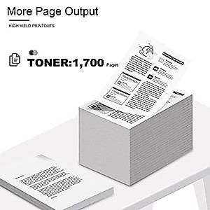 MOLIMER Compatible 1 Pack TN630 TN-630 High Yield Black Toner Cartridge Replacement for Brother TN 630 MFC-L2750DW MFC-L2750DWXL HL-L2370DW/DWXL MFC-L2710DW HL-L2390DW DCP-L2550DW HL-L2350DW Printer