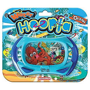 Water Hoopla Shark & Octopus from Deluxebase. Sea Life Themed Handheld Ring Toss Games for Kids. Portable Retro Mini Arcade Games. Great for Travel Toys, Mini Games and Party Favors.