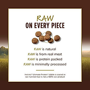 Instinct Ultimate Protein Grain Free Cage Free Duck Recipe Natural Dry Cat Food, 4 lb. Bag