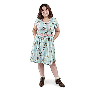 Stitch Shoppe by Loungefly Stitch Shoppe Bambi Plaid Olivia Dress