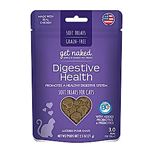 Get Naked 1 Pouch Furball Relief Soft Treats For Cats, 2.5 Oz(pack of 1)