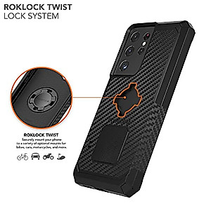 Rokform - Galaxy S21 Ultra 5G Rugged Case + Magnetic Sport Ring Stand & Grip