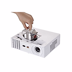 ViewSonic PJD5234L XGA DLP Projector, 3000 Lumens, 3D Blu-Ray w/HDMI, 120Hz, White