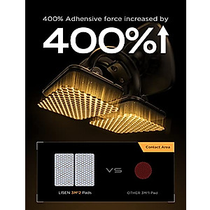 LISEN Magnetic Phone Holder for Car 6 Military Magnets Magnetic Phone Mount [2 Mounting Options] 3 Metal Plates Dashboard Car Vent Phone Holder for iPhone 14 Pro Max,Tablets, All Phones