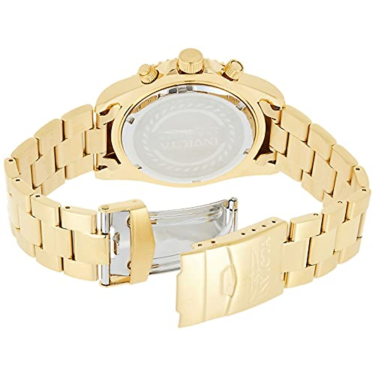 Invicta Pro Diver Men's Wrist Watch Stainless Steel Quartz Champagne Dial - 1774