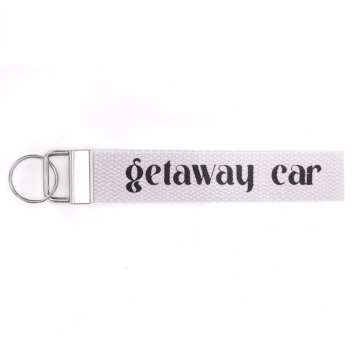 ASVP Shop Getaway Car - Canvas Keychain Key Fob Lanyard Soft Fabric Wristlet