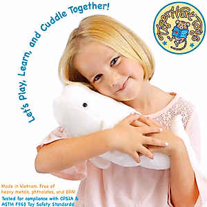 TigerHart Billiam The Beluga - 15 Inch Stuffed Animal Plush