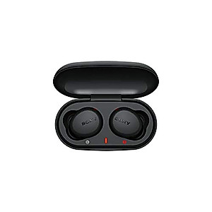 Sony WF-XB700 Truly Wireless Bluetooth Headphones, with Extra Bass, up to 18h battery life, splash and sweat resistance, Built-in Mic and Voice Assistant - Black