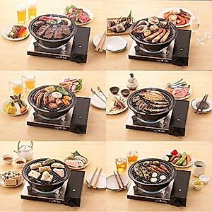 IWATANI Grill Pan for Portable Cooking Stove CB-P-AM3 BBQ Yakiniku Japan New ~ITEM #GH8 3H-J3/G8338440
