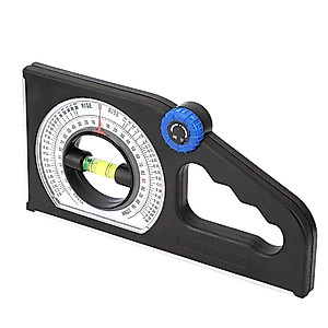 Engineering Inclinometer, Universal Slope Measuring Ruler Multifunction Angle Meter Gauge Measuring Instrument for Household Industrial Use
