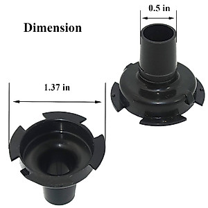 auaurly 4 pcs 4223 Drain Spud for Humidifier, Fits in Models 500 and 600 Humidifier, Drain Spud Repalcement