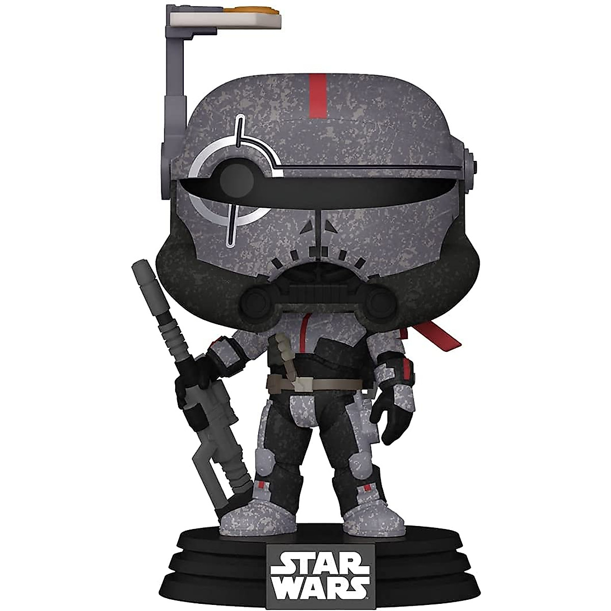 POP Star Wars: Bad Batch - Crosshair Funko ! Vinyl Figure (Bundled with Compatible Box Protector Case), 3.75 inches, Multicolored