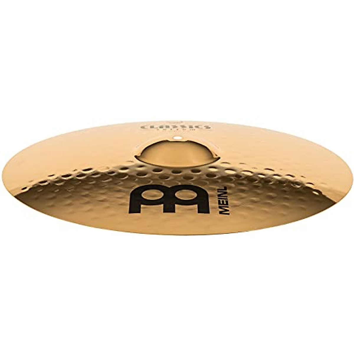 Meinl 20" Medium Ride Cymbal - Classics Custom Brilliant - Made in Germany, 2-YEAR WARRANTY (CC20MR-B)