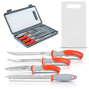 Wild Fish 6-peice Fish Fillet Set, Multipurpose Set Ideal for Cleaning Fish and Many Other Kitchen Tasks