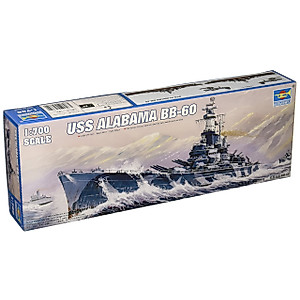 Trumpeter 1/700 USS Alabama BB60 Battleship Model Kit