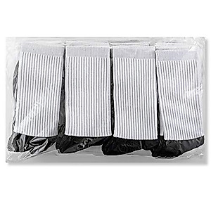 Silky Socks Blank Athletic Socks - Sublimation Print Ready - 12 Pack