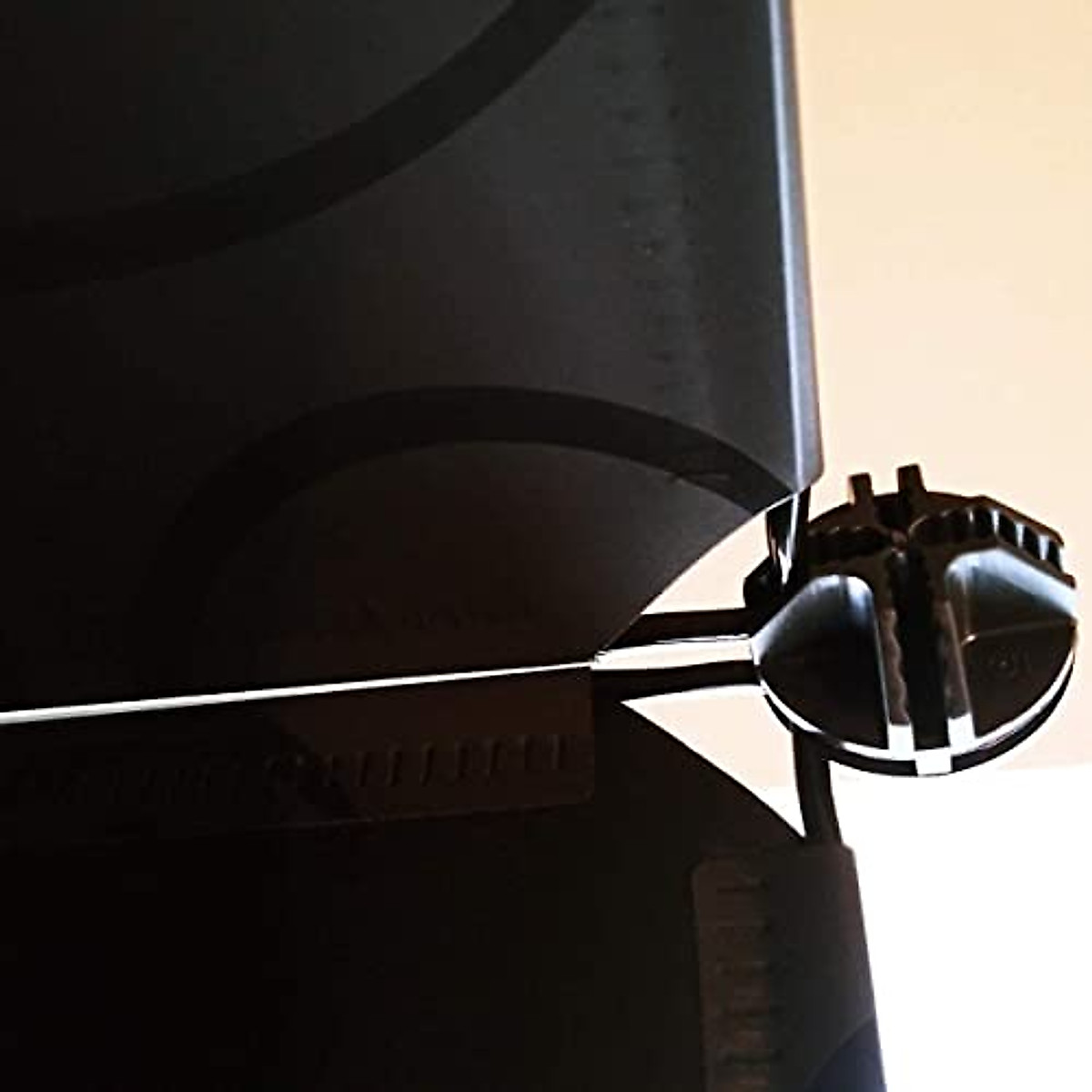 TAODAN 32pcs Wire Cube Grid Connector with Nylon Cable Ties,Wire Cube Plastic Connectors Snap Organizer for Closet Storage Wire Shelving (White)