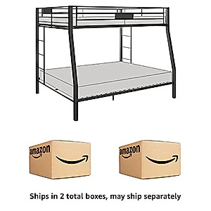 ACME FURNITURE Limbra Full XL/Queen Bunk Bed - 38005 - Sandy Black.
