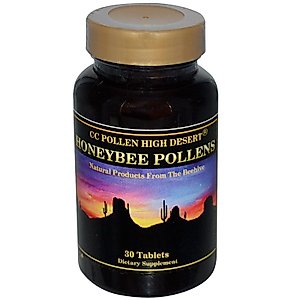 CC Pollen Chewable, Honey, 30 Count