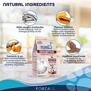Forza10 Sensitive Digestion Grain Free Dry Dog Food, Complete and Balanced Dog Food for Adult Dogs with Digestive and Stomach Issues (25 Pounds)
