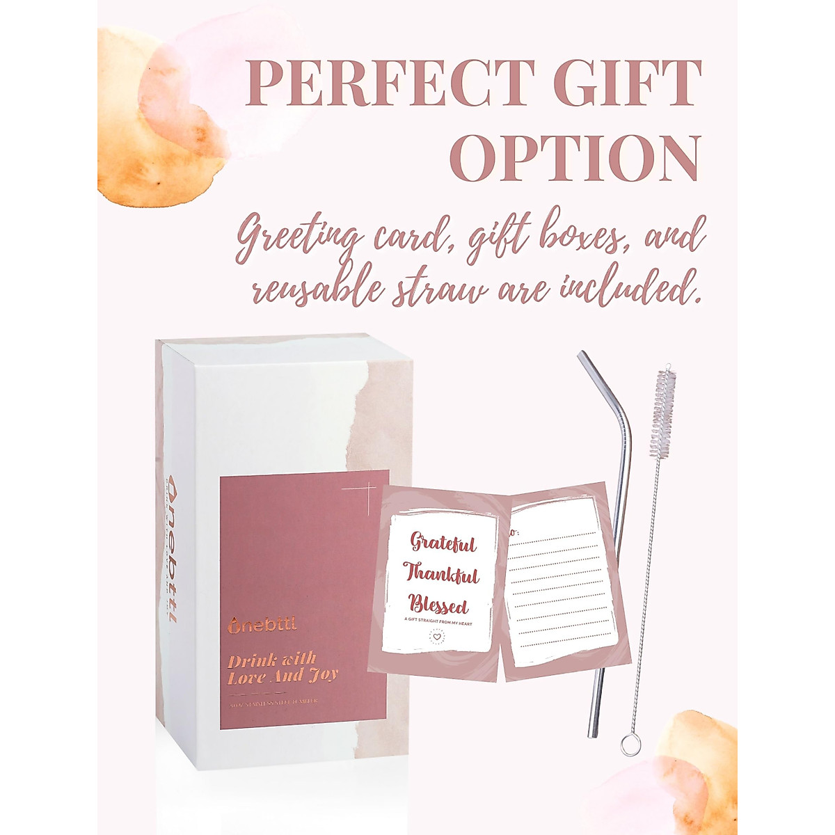 Onebttl Niece Gifts from Aunt, Insulated Stainless Steel Coffee Mug Tumbler with Lid and Straw, from Uncle, Perfect for Birthday, Christmas, 20oz/590ml, Purple Blue Glitter - Best Niece Ever