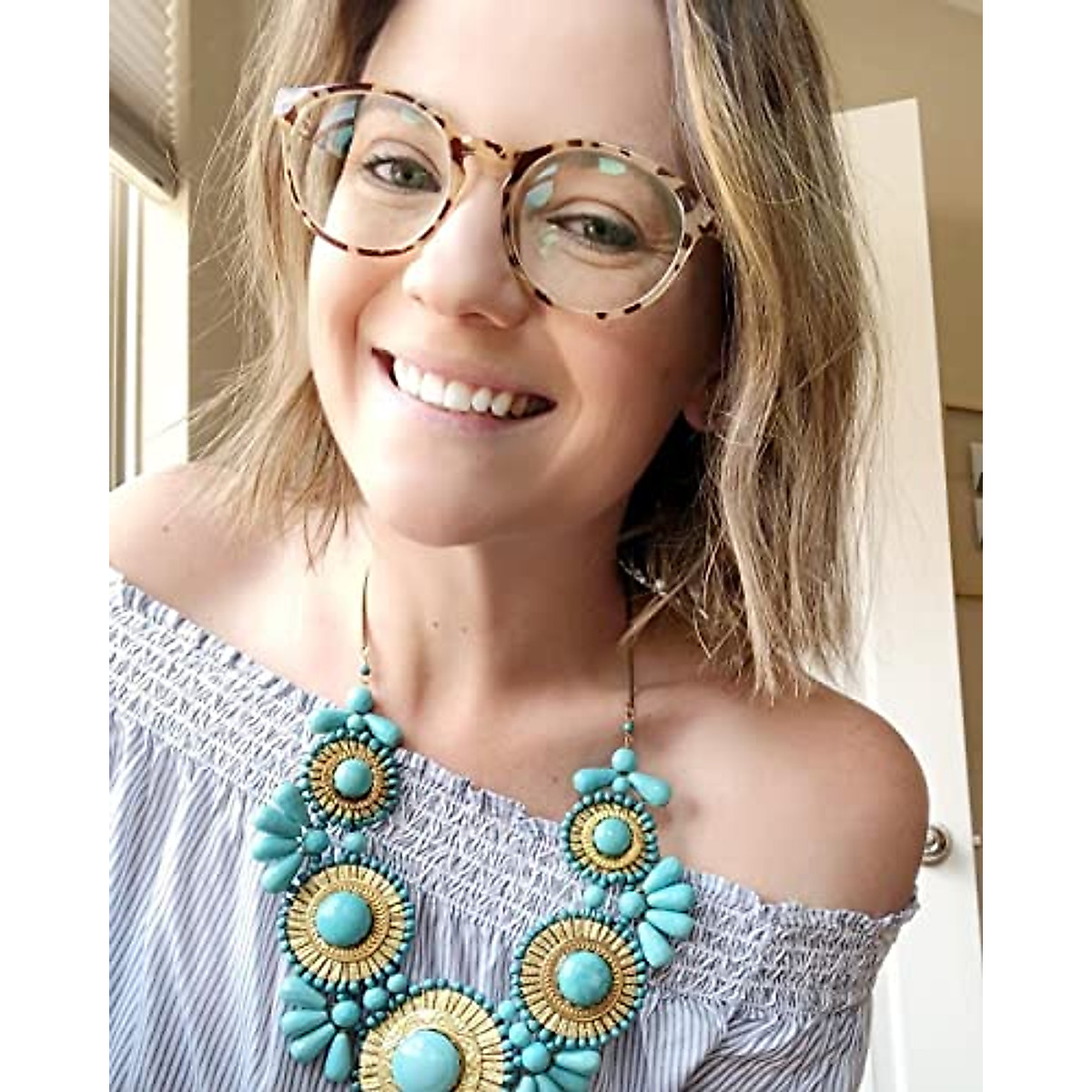 ZENNI Blue Light Blocking Glasses for women men Tortoiseshell Relieve Digital Screen Eye Strain TR90 Light Eyewear