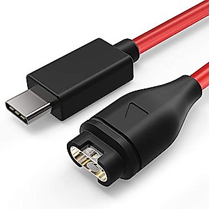 TUSITA Charger Cable Compatible with Garmin Watch - 5ft. (USB-C)