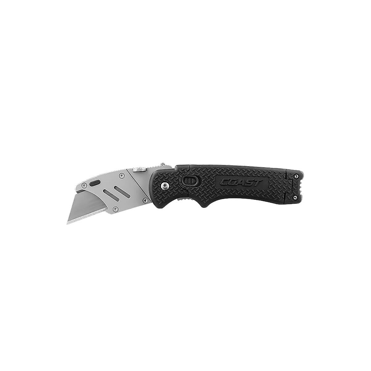 Coast DX190 Double Lock Folding Utility Knife with Extra Blade Storage