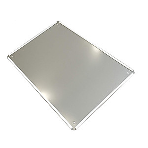 New Metal Sign Aluminum Sign No Semi Trucks with Symbol Allowed for Outdoor & Indoor 12" x 8"