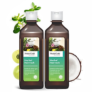 Axiom_Ayurveda Mukti Gold Hairwash Shampoo (200 ml)