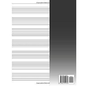 Blank Guitar Tab Paper: Large Print Guitar Tablature Manuscript Paper for Serious Students & Teachers.