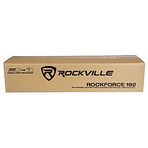Rockville ROCKFORCE 192-Channel Light/Fog DMX Lighting Controller