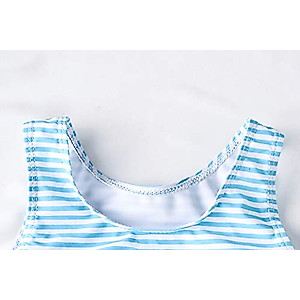 Baby Girl One Piece Swimsuit Swimwear Toddler Kid Flamingo Bikini Bathing Suit Sunsuit Rash Guard M