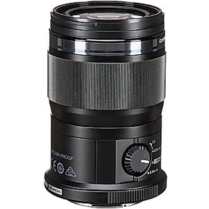 OM SYSTEM OLYMPUS M.Zuiko Digital ED 60mm F2.8 Macro For Micro Four Thirds System Camera, Weather Sealed Design, Focus Limit Switch Bright