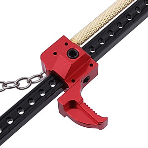 HobbyPark Metal Slideable Metal Jack for 1/10 Traxxas TRX-4 Axial SCX10 Tamiya CC01 RC4WD D90 D110 TF2 RC Rock Crawler Truck Car Decor Parts