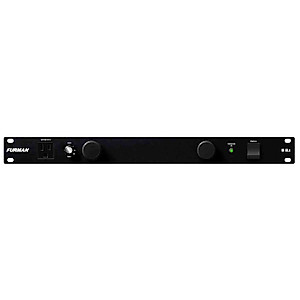 Furman M-8Lx Standard Level Power Conditioning, 15 Amp, 9 Outlets with Wall Wart Spacing, Pullout Lights