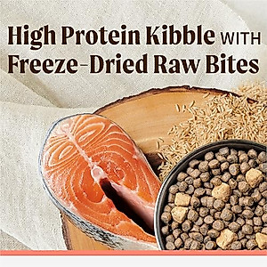 Merrick Backcountry Healthy Grains Premium Dog Food Kibble with Freeze Dried Raw Pieces, Pacific Catch Recipe - 4.0 lb. Bag