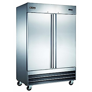 Xiltek New 54" Commercial Reach-In All Stainless Steel Full Refrigerator Cooler 47 cu. Ft.