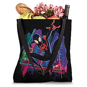 Marvel Spider-Man Miles Morales Graffiti City Tote Bag