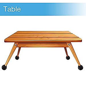 HiBallBall 4 Pack Precut Tennis Balls for Walkers, Tennis Balls for Chairs, Heavy Duty Long Lasting Walker Accessories, Ski Glides & Pads (Black)