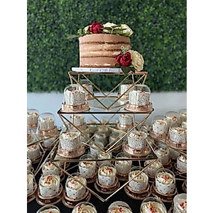 BAKE-IN-CUP 50-Pack Paper Baking Cups, Greaseproof Disposable Cupcake Muffin Liners (Large, Gold Scroll)