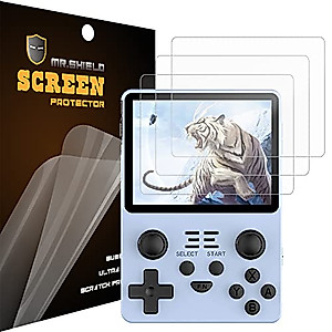 Mr.Shield [3-Pack] Screen Protector For Powkiddy RGB20S Handheld Arcade Game Console Premium Clear Screen Protector