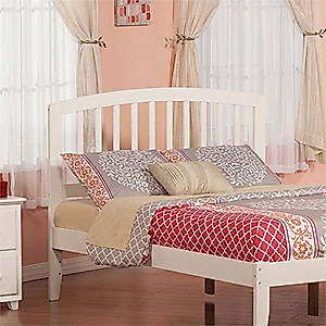 Leo & Lacey Full Spindle Headboard in White