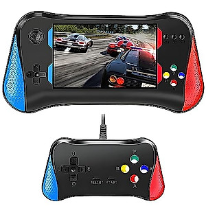Handheld Game Console for Kids Adults,3.5'' LCD Screen Preloaded 500 Classic Video Games with Rechargeable Battery - Support 2 Players and TV Connection Ideal Gift for Kids Aldults