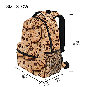 Ice and Fire Backpack for Boys Girls Fire Water Bookbag Elementary School Casual Travel Bag Computer Laptop Daypack