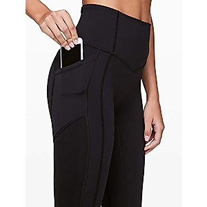 Lululemon All The Right Places Crop Yoga Pants (Black, 6)