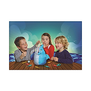 Shark Bite -- Roll the Die and Fish for Colorful Sea Creatures Before the Shark Bites Game! by Pressman Blue Sky, 5"