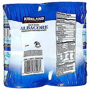 Kirkland Signature Solid White Albacore Tuna Cans - 8 Pack (7 ounce)