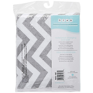 Kushies Baby Deluxe Change Pad, Terry Grey