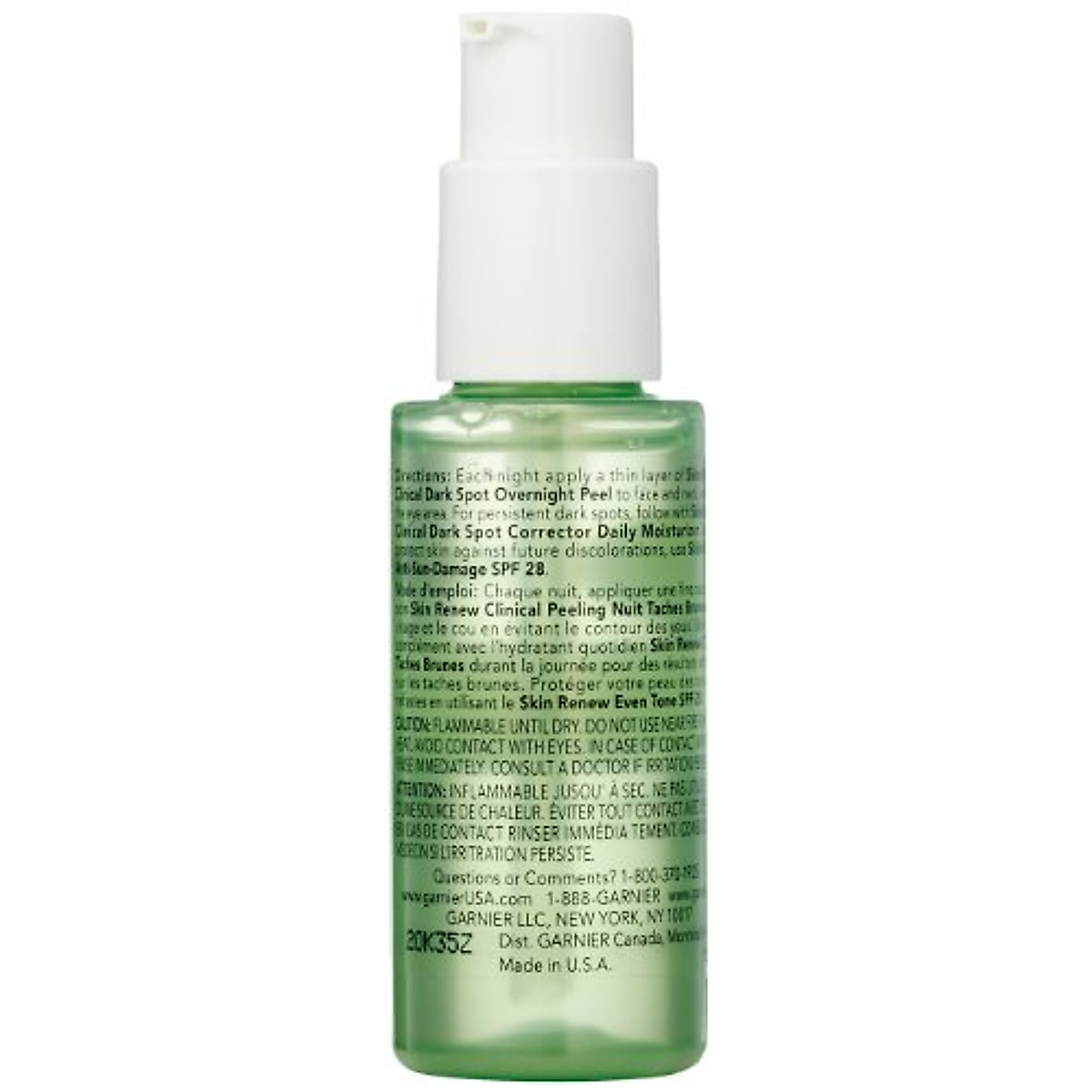 Garnier Skin Renew Clinical Dark Spot Overnight Peel, 1.6 Fluid Ounce